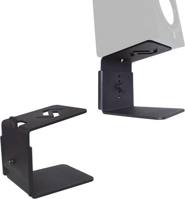 Cina Dispositivo per il suono circondante da scrivania nera Monitor Stand Riser con diametro di filo 2 mm in vendita