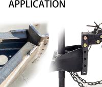 China Nonstandard Trailer Channel Bracket with Corrosion Resistant Adjustable Channel Base for sale