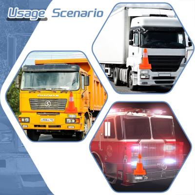 Cina Portatore di cono di traffico montato verticalmente per camion, utensili con piastra di montaggio preperforata, portatore di cono resistente alla corrosione in vendita