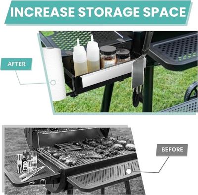 Cina Ottimizza la tua impostazione di grigliatura con accessori magnetici per grigliatura e porta asciugamani di carta in vendita