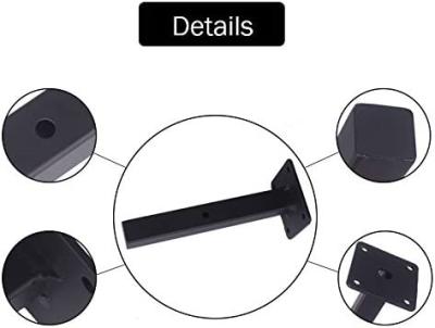 Cina Scaffalature per scaffalature in metallo nero per scaffalature a struttura a lato unico in vendita