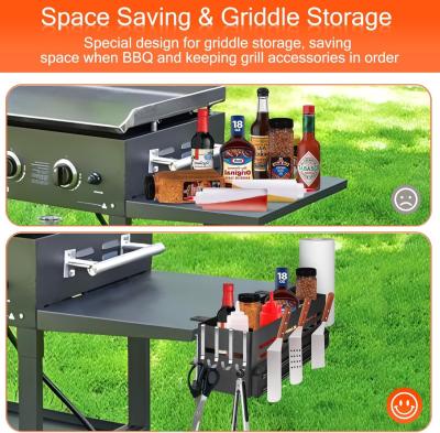 Cina Blackstone Griddle Caddy La soluzione di stoccaggio definitiva per attrezzi e condimenti da barbecue in vendita