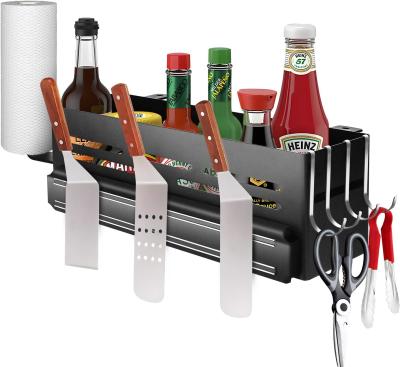 Cina Blackstone 28' 36' Griddle Grill accessori porta con carta a fascia magnetica porta asciugamani in vendita