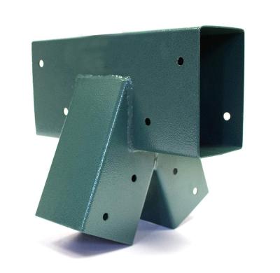 Cina A-Frame 2 Brackets Green Coating Swing Set Bracket Con Hardware di Montaggio Pesante in vendita