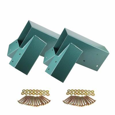 Cina A-Frame 2 Brackets Green Coating Swing Set Bracket Con Hardware di Montaggio Pesante in vendita