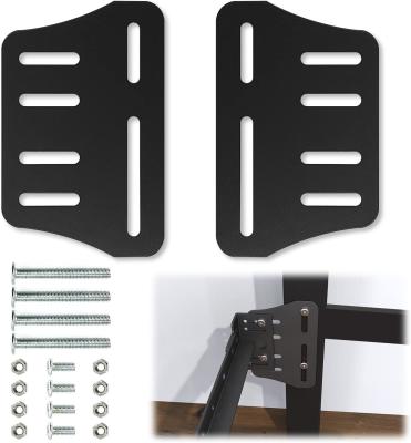 Cina Metallizzato telaio del letto Cappella di testa Kit di attacco Regolabile bracciale telaio del letto Adapter 0,2 kg Nero in vendita