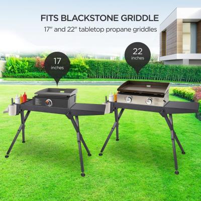 Cina Grill Stand Frame 22 polliciTabletop Portable Grill Stand Grill Table per cucina all'aperto Grill Camping in vendita