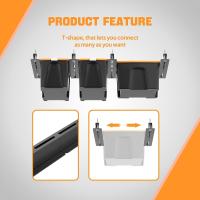 China Adjustable Width Folding Rack for Overhead Garage Storage Classification Folding Rack for sale