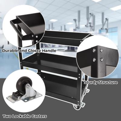 Cina Cartoni di stoccaggio meccanici Cartoni di servizio Cartoni utensili commerciali Mensole di attrezzature Cartoni mobili con ruote freno in vendita