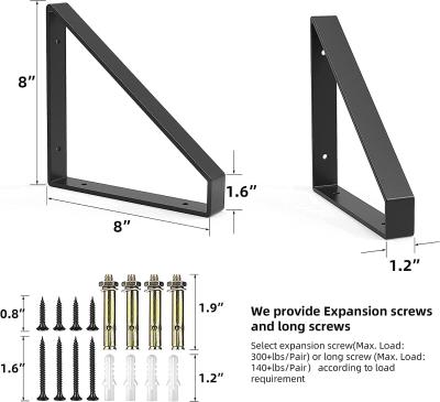 Cina Bracket a lato singolo Metalli galleggianti bracket per pareti idee di decorazione domestica in vendita