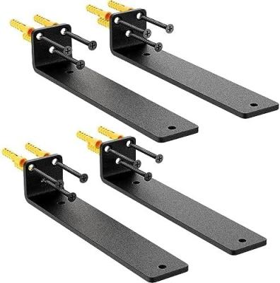Cina CE 16949 Zinc Plating 6 pollici bracket scaffale per supporti per pareti in vendita