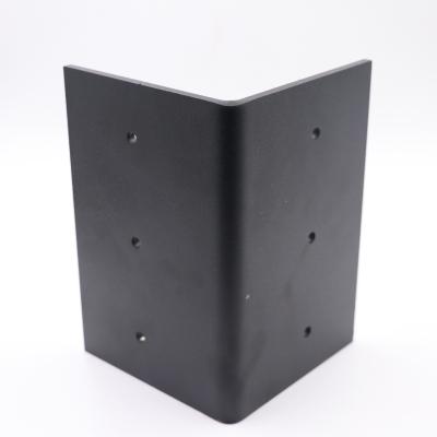 Cina 4' x 2''M Metal angolare bracket 0.1-5mm spessore stampaggio CNC L bracket angolare bracket in vendita