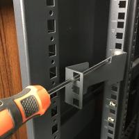 China Server Rack Depth Extender-4 inches about 10.2 cm deep-Embedded Rack Mounting Adapter Kit for sale