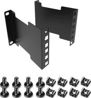 China Server Rack Depth Extender-4 inches about 10.2 cm deep-Embedded Rack Mounting Adapter Kit for sale