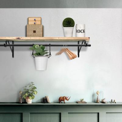 China Maximize Closet Space with Heavy Duty Shelf and Rod Holders Wall Mounted Closet System for sale