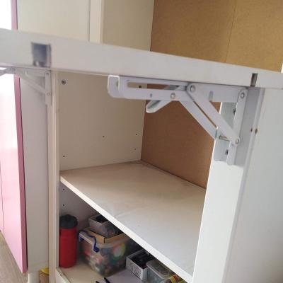 Cina Processo di stampaggio punzonatura piegatura montaggio murario scaffale pieghevole cerniera per 2pcs bianco in vendita