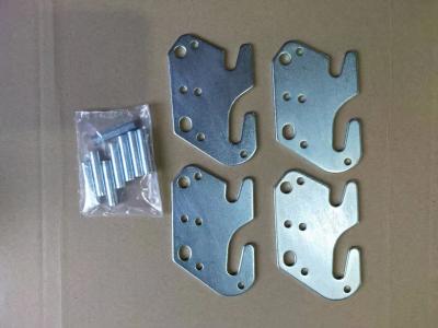 Cina Piastre per ganci a artigli di letto in legno collegare o regolare l'altezza del telaio del letto con supporti pesanti in vendita