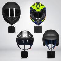 China Helmet Holder Rack Hook Helmets Stand Wall Mount Jacket Hanger Bracket for sale