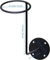 China Helmet Holder Rack Hook Helmets Stand Wall Mount Jacket Hanger Bracket for sale