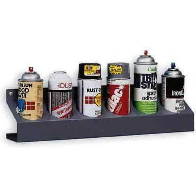 China Garage Spray Can Organisator Heavy Duty Metal Construction Wandmontage Display 6 flessen Te koop