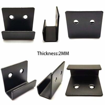 Cina 40*35mm Piastrelle in acciaio inossidabile Display Bracket Racks Hooks Standard e Non Standard in vendita