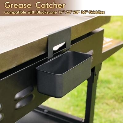 Cina Catcher di grasso con rivestimento di potenza e 20 rivestimenti per il pacchetto per gli accessori di Blackstone Griddle in vendita