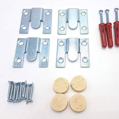 China Zinkplatering 36*36mm Zware spoelstukken voor verborgen beeld/spiegel hangkit Te koop