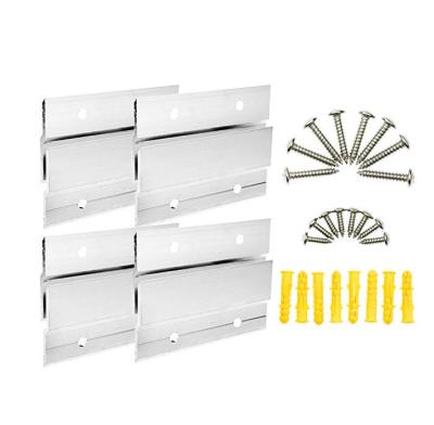 China Sturdy 2'' Interlocking French Cleats Stamping Proces voor hangende spiegels en panelen Te koop