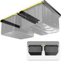 China Iron Casting Process Overhead Garage Storage Bin Rack for Customized Tote Organization for sale