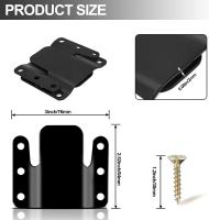 China Universal Sectional Sofa Interlocking Sofa Connector Bracket with Hardware for sale