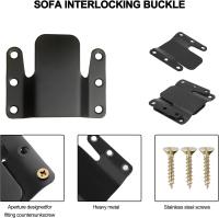 China Universal Sectional Sofa Interlocking Sofa Connector Bracket with Hardware for sale