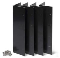 China Timber Railway Sleeper Driveway Path Straight Edge Bracket Durable Metal Construction for sale