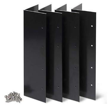 China Hout spoorweg sleeper oprit Pad rechte rand bracket Duurzame metalen constructie Te koop