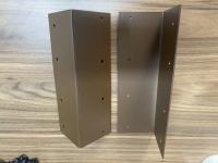 China Timber Railway Sleeper Driveway Path Straight Edge Bracket Durable Metal Construction for sale