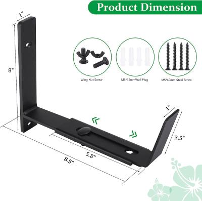 Cina Regolabile cassa piantare scaffalature brackets 8.5 * 8 * 3.5 pollici Perfetto per recinzione finestra patio in vendita