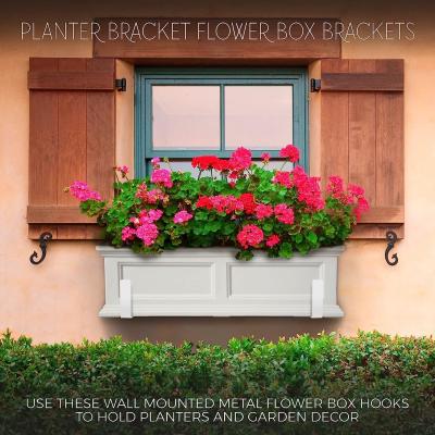 Cina Regolabile cassa piantare scaffalature brackets 8.5 * 8 * 3.5 pollici Perfetto per recinzione finestra patio in vendita