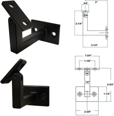 Cina Supporto per bracciale regolabile a manica quadrata con ISO9001 Rohs CE e rivestimento in polvere in vendita