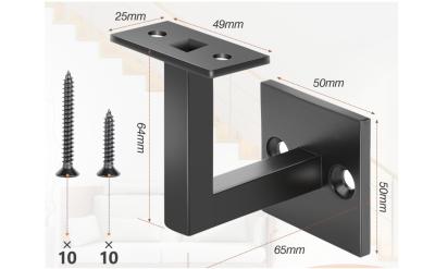 Cina ISO9001 Rohs CE Staircase Stair Railing Brackets per design personalizzato in vendita