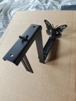 China Adjustable Hanging Window Flower Pot Stand Brackets for Customized Flower Box Hanging for sale