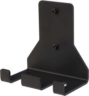 Cina Garage Barbell Verticale Storage Double Barbell Montaggio a parete Display Rack Supporto fisso in vendita