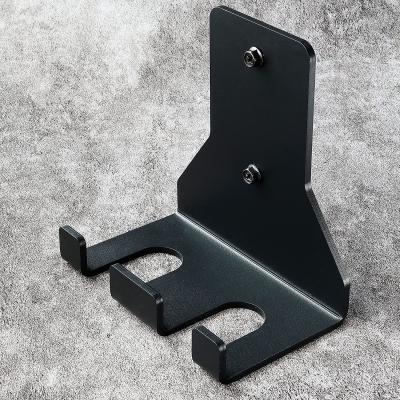 Cina Garage Barbell Verticale Storage Double Barbell Montaggio a parete Display Rack Supporto fisso in vendita