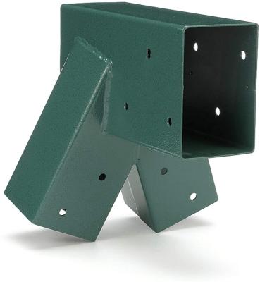 Cina Swing Set Verde Brackets Hardware A-Frame in acciaio pesante con viti di legno in vendita