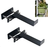 China Structure Planter Box Brackets for Window Flower Box Bracket Universal Outside Mount for sale