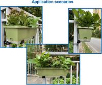 China Structure Planter Box Brackets for Window Flower Box Bracket Universal Outside Mount for sale