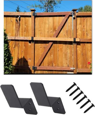 Cina 4pcs Acciaio pesante Nero Z supporto per fissare il telaio in legno all'aperto in vendita