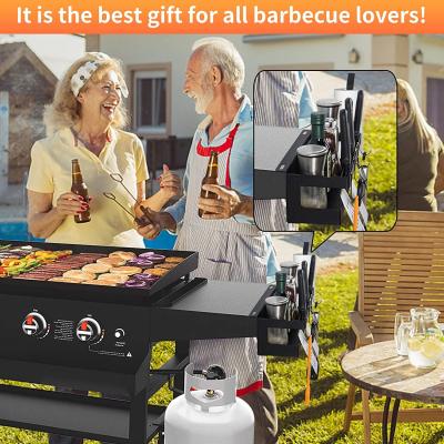 Cina Organizza la tua stazione BBQ con questa grillera non pieghevole e porta asciugamani di carta in vendita