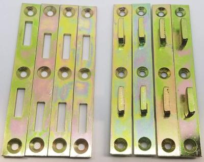 China Structuur Eenzijdige bracket gegalvaniseerd plaat bed rail bevestigingsmiddelen bed rail brackets Te koop