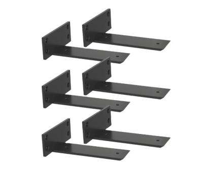 China Muurinstallatie zware verborgen beugel met aangepaste poedercoated afwerking Te koop