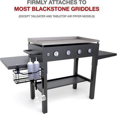 中国 切断可能なグリッドル BBQ キャディオーガナイザー すべてのブラックストーン 17