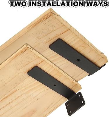 China Diseño flexible de soportes ocultos para estanterías flotantes de madera en venta